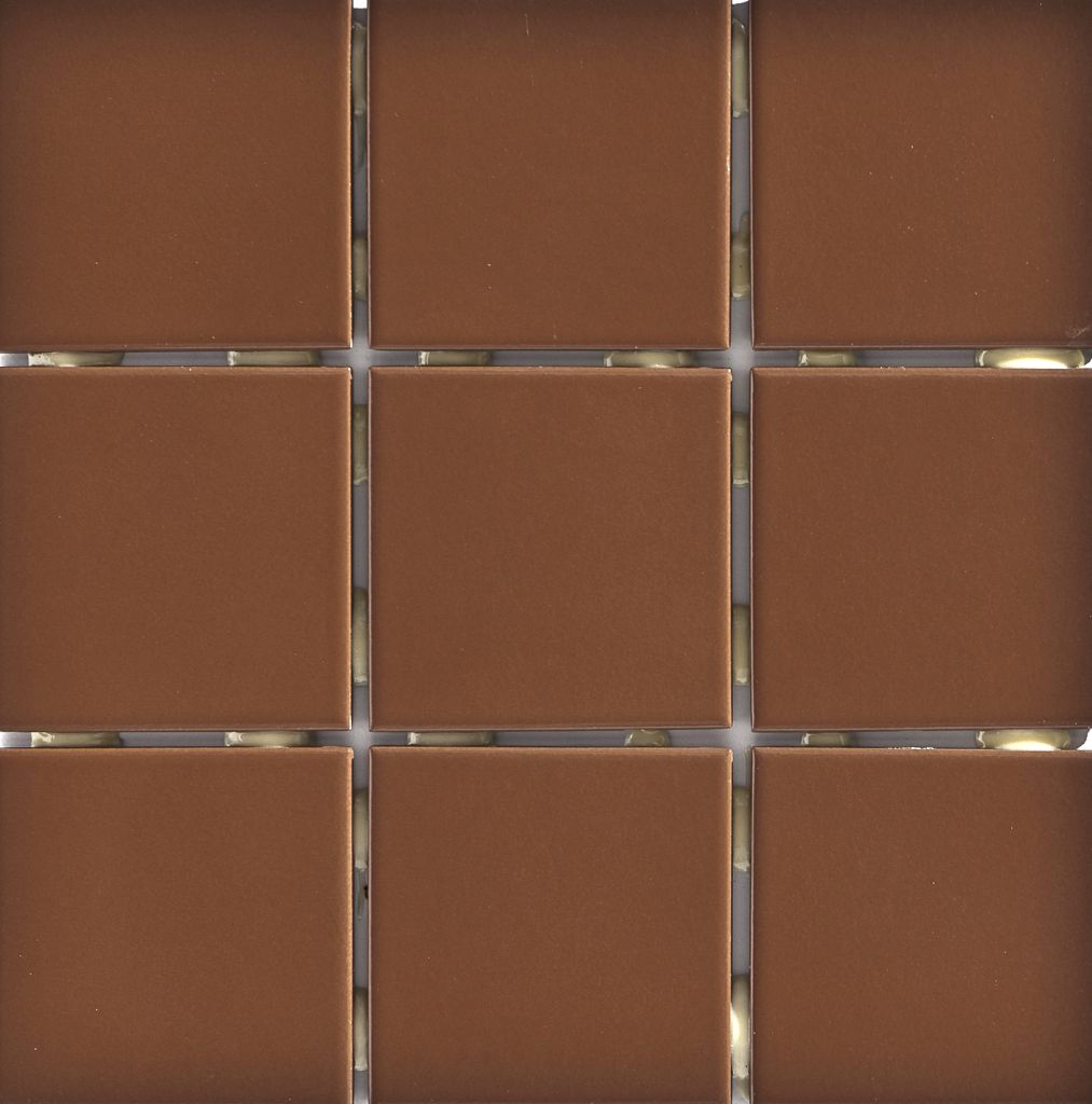 Revestimento Acetinado 10x10 Cm "A" Cristal Marrom Caixa Com 1,8 M² ...