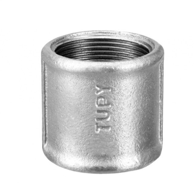 LUVA GALVANIZADA ROSCA BSP 4" (1231014) TUPY | Armazém Coral