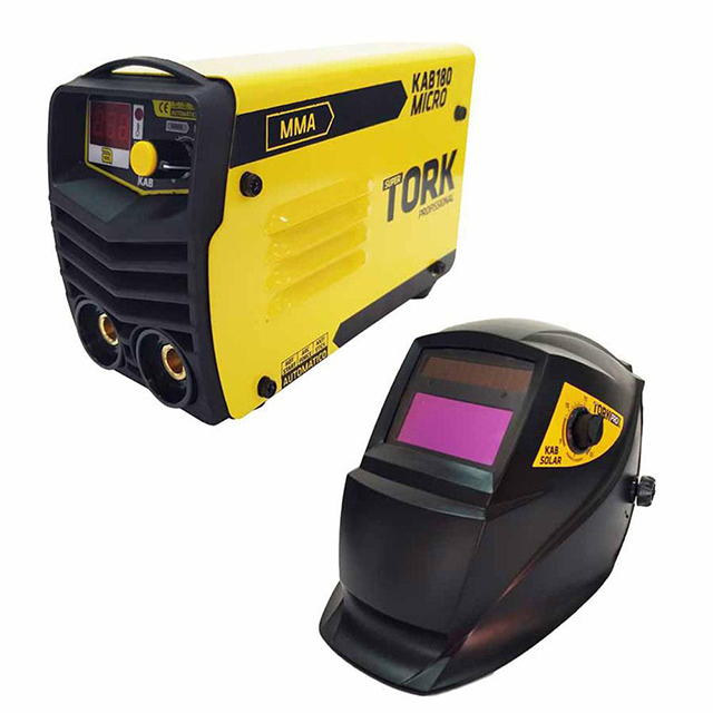 Combo Máquina de Solda Inversora Ie-6180 20/180a 220v 1,85kg Com ...
